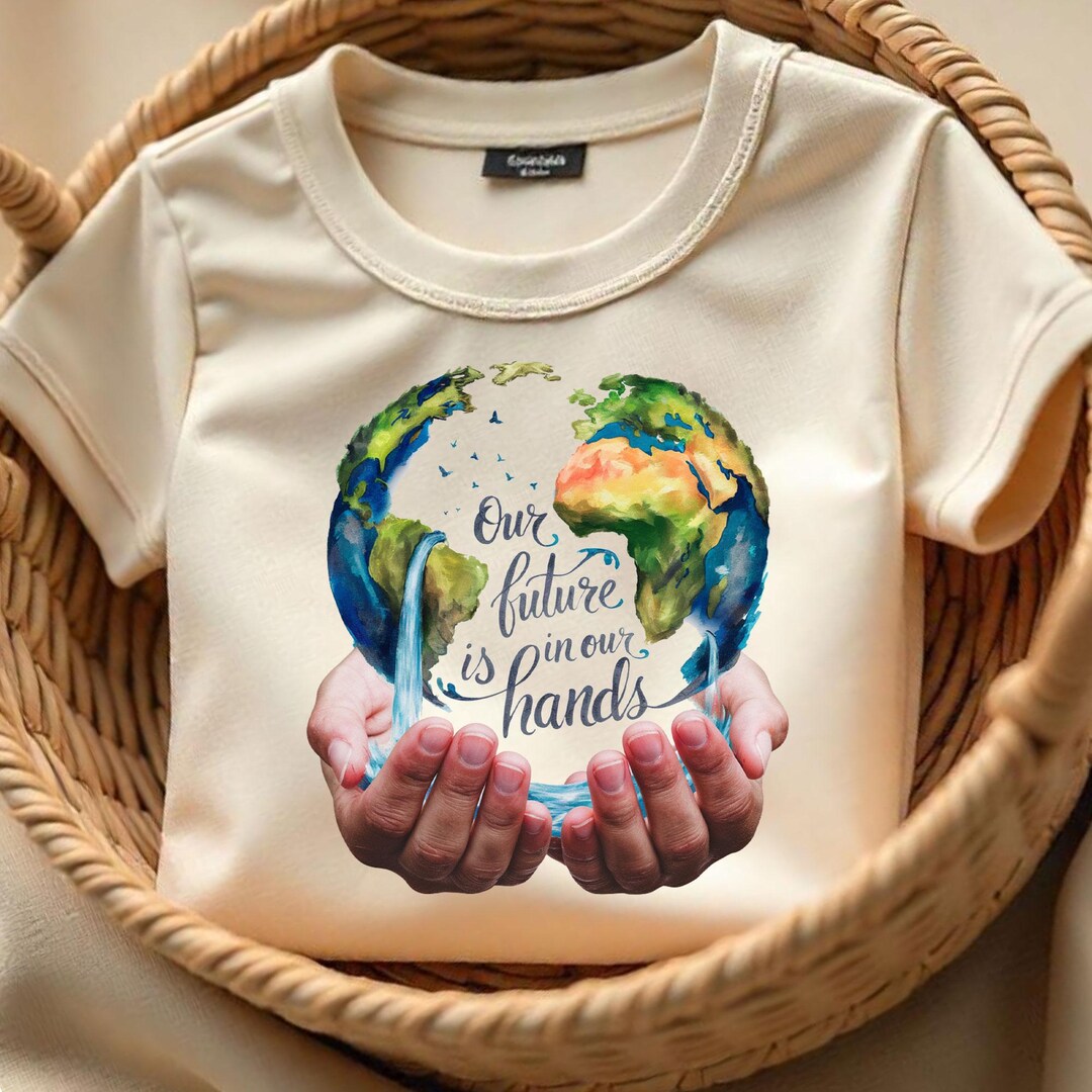 Our Future is in Our Hands PNG | Earth Day Sublimation | Save the ...