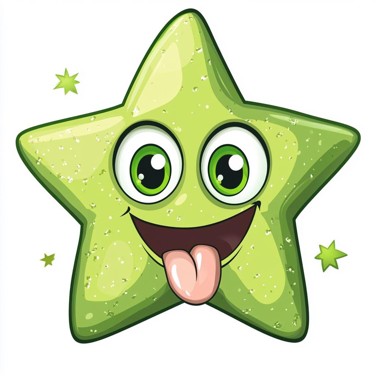 9 Cute Little Star Clipart Bundle -high Quality Jpg,png-digital ...