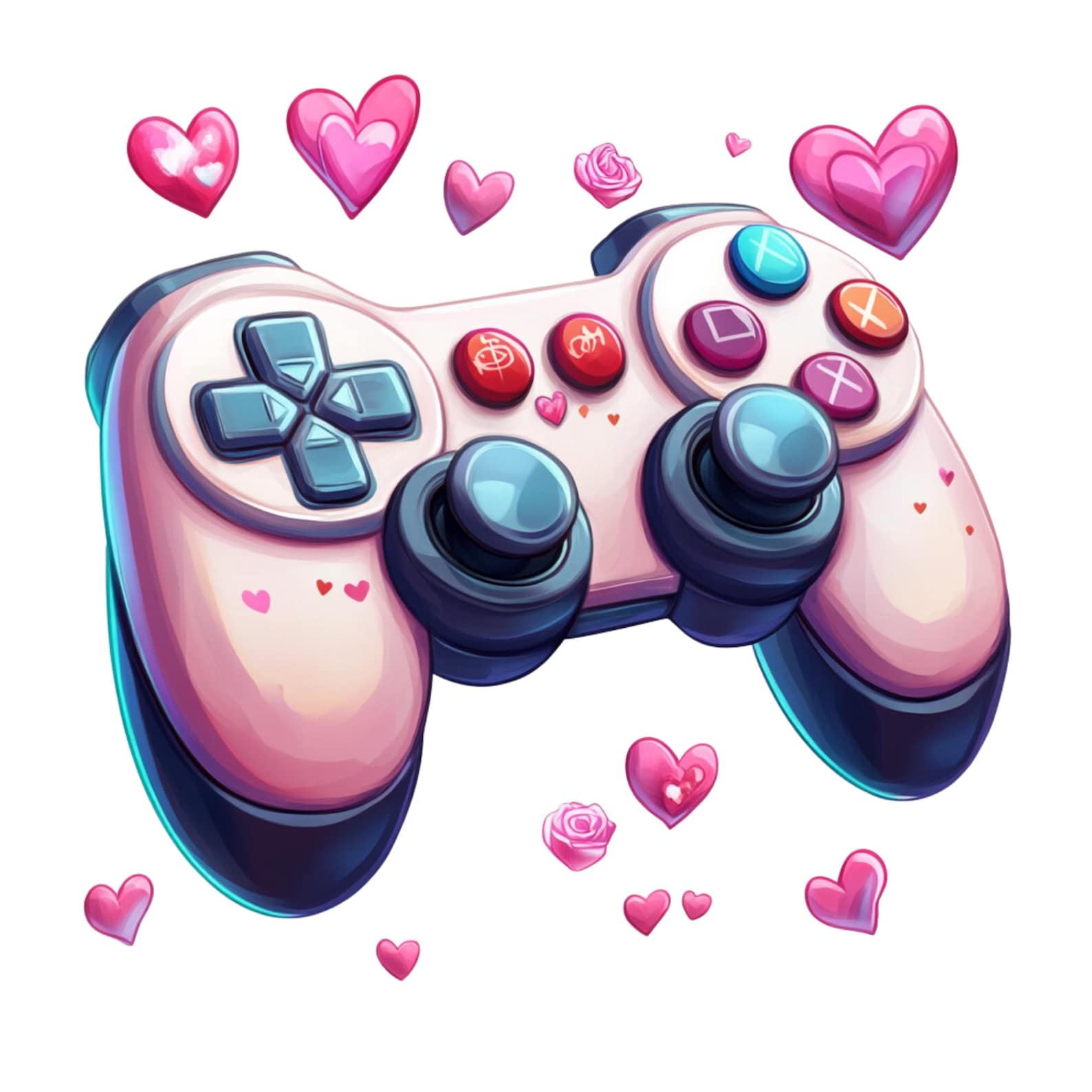 Game Controller PNG Clipart: Gamer Graphics, Sublimation Designs - Etsy