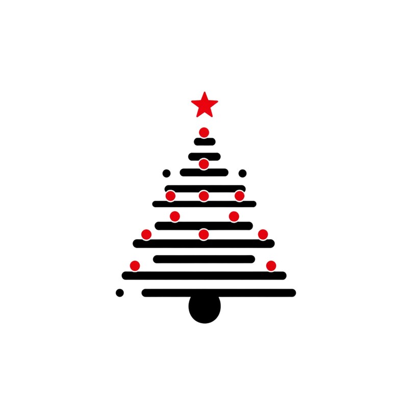 Christmas Tree Clipart: Winter Holiday PNG, JPG (digital Download) - Etsy