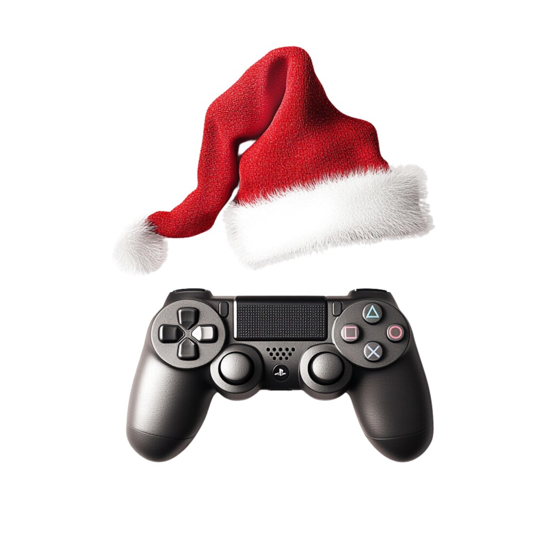 Santa Gamer Christmas Clipart: Holiday Gaming PNG (digital Download) - Etsy