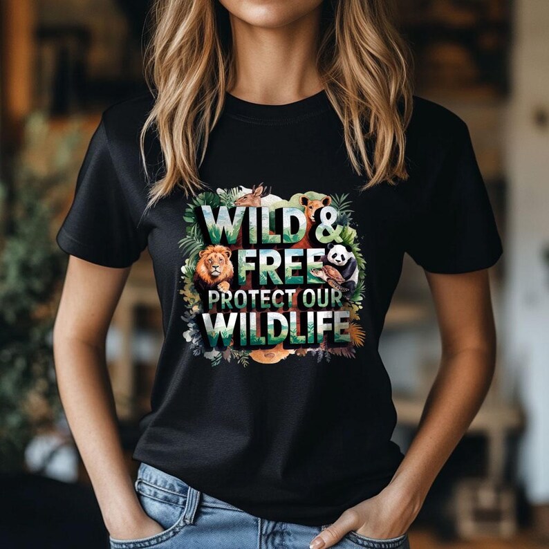 Wildlife Conservation PNG: Wild and Free Animal Design (digital ...