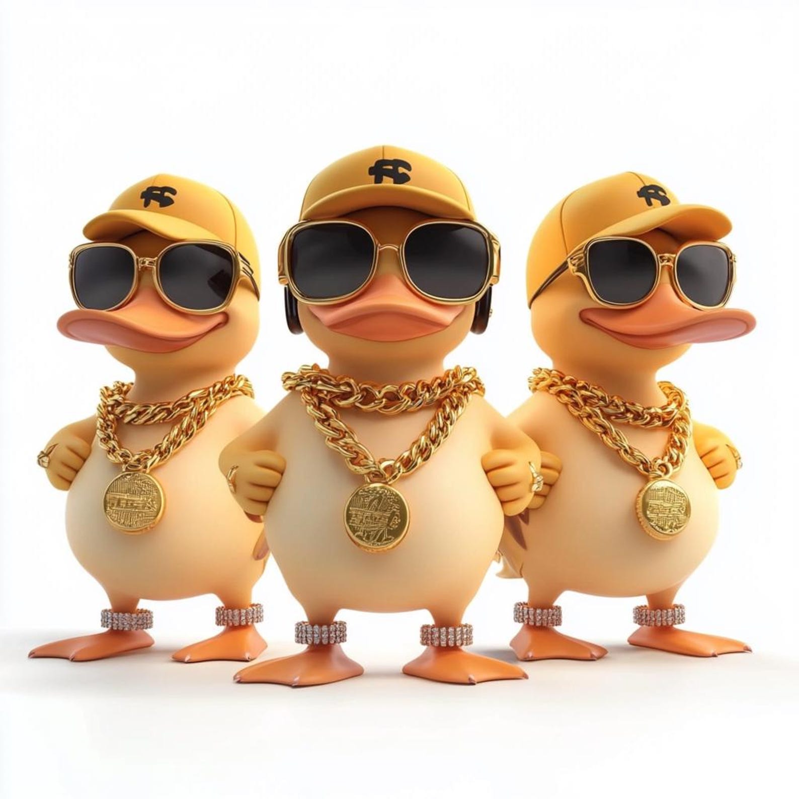 8 Cool Duck Clipart Bundle, Cute Duck Clipart, Duck PNG,JPJ, Spring ...