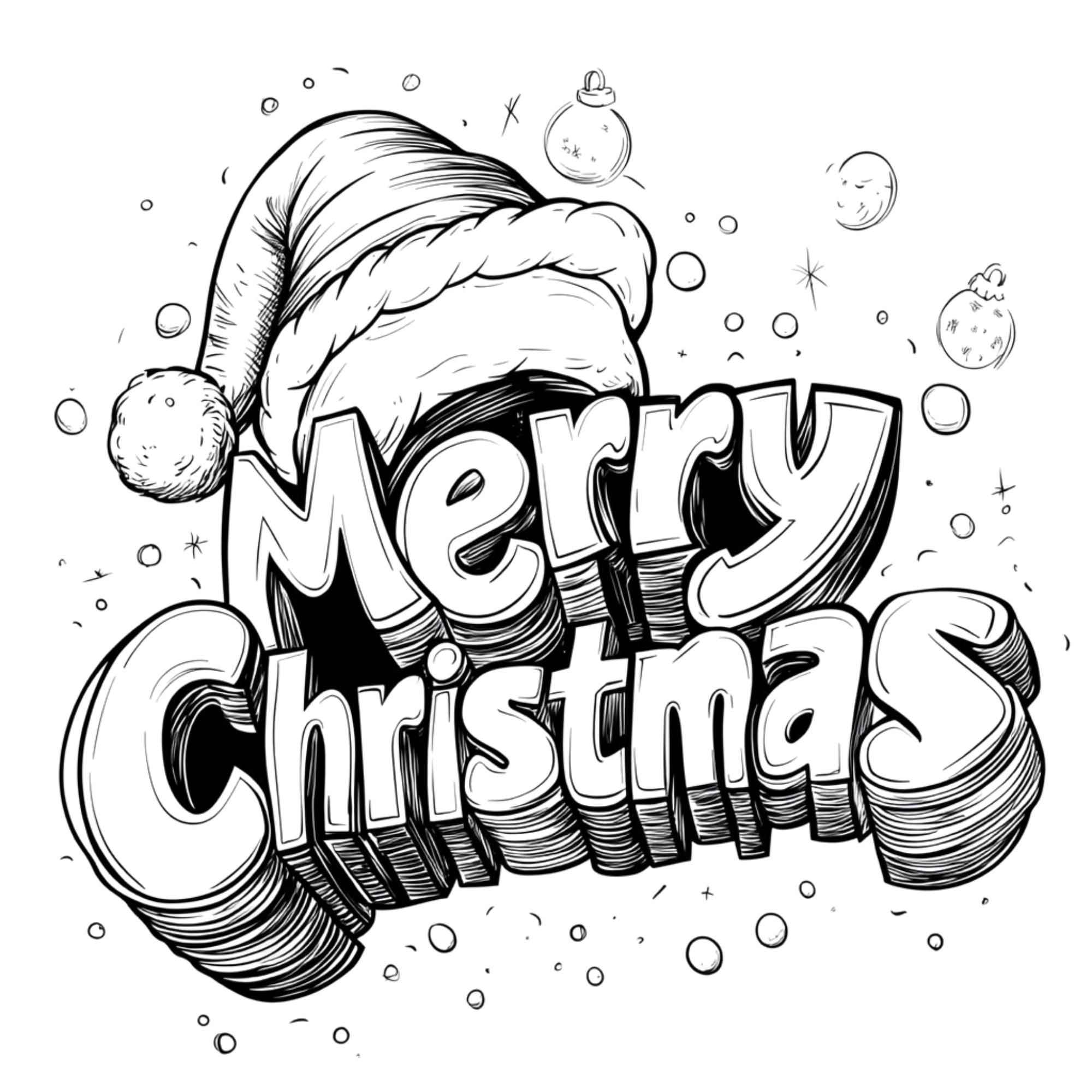 Merry Christmas Clipart Set: Holiday Graphics (PNG, JPG) - Etsy