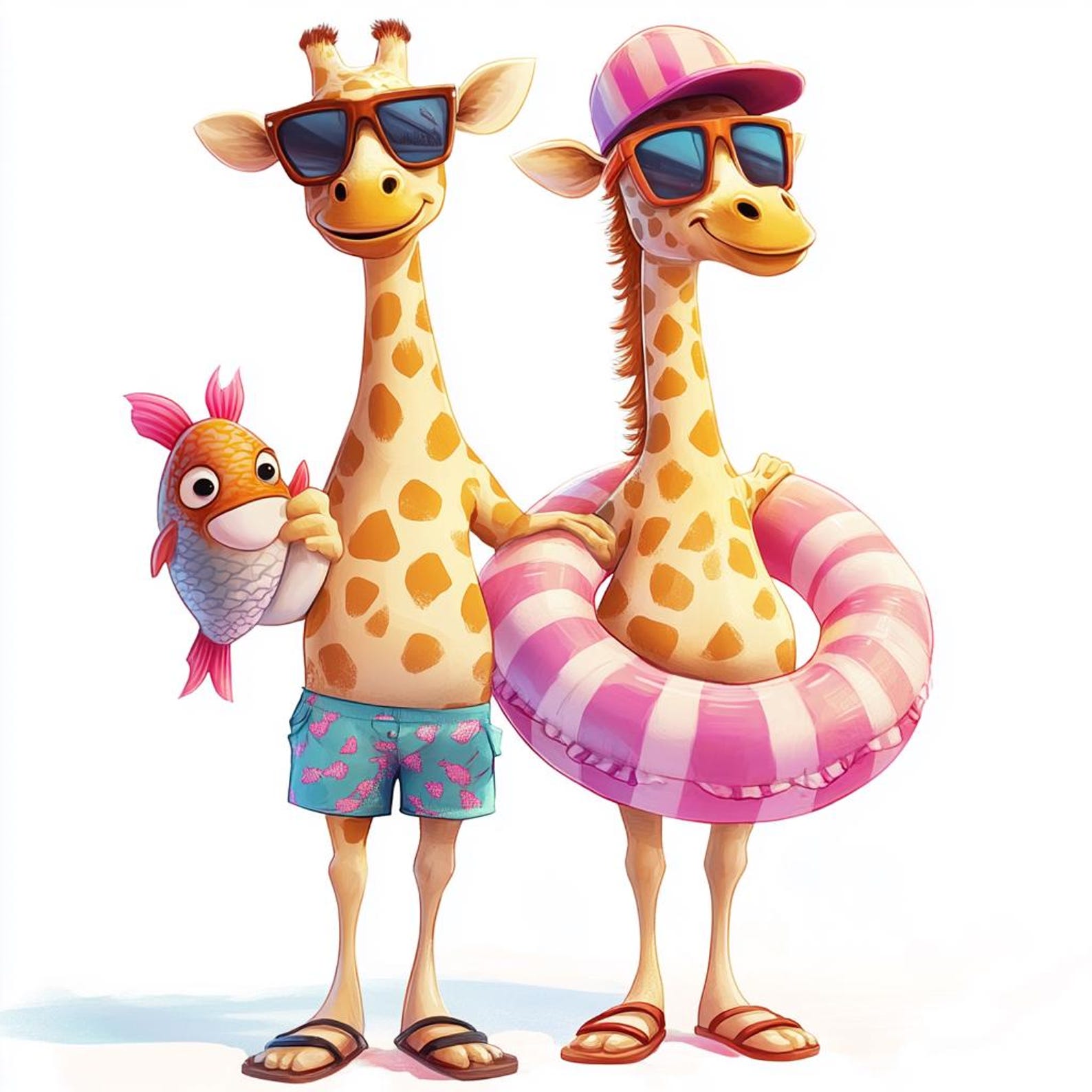 7 Giraffe Clipart, Giraffe Images Whimsical Giraffes,png,jpj, Funny ...