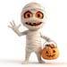 8 Cute Mummy Clipart, Mummy Pumpkin Clipart, Halloween Image ...