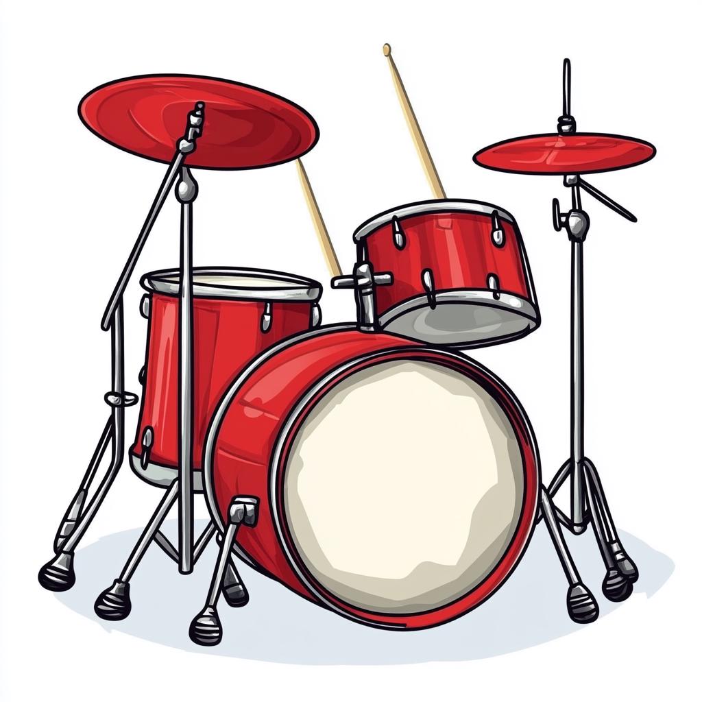 8 Watercolor Drum Clipart, Drum, Musical Instruments, Drum Dxf, Drum ...