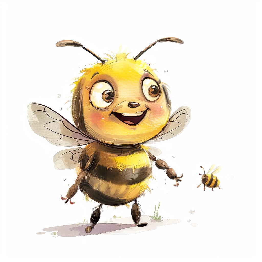 12 PNG,JPJ Sweet Bees Clipart Bundle, Cute Bees Clipart Bundle,cute ...