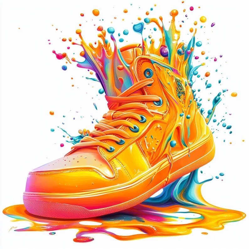 8 Dripping Sneakers Png,jpj Softstyle T-shirt Design, Sneaker Shirt ...