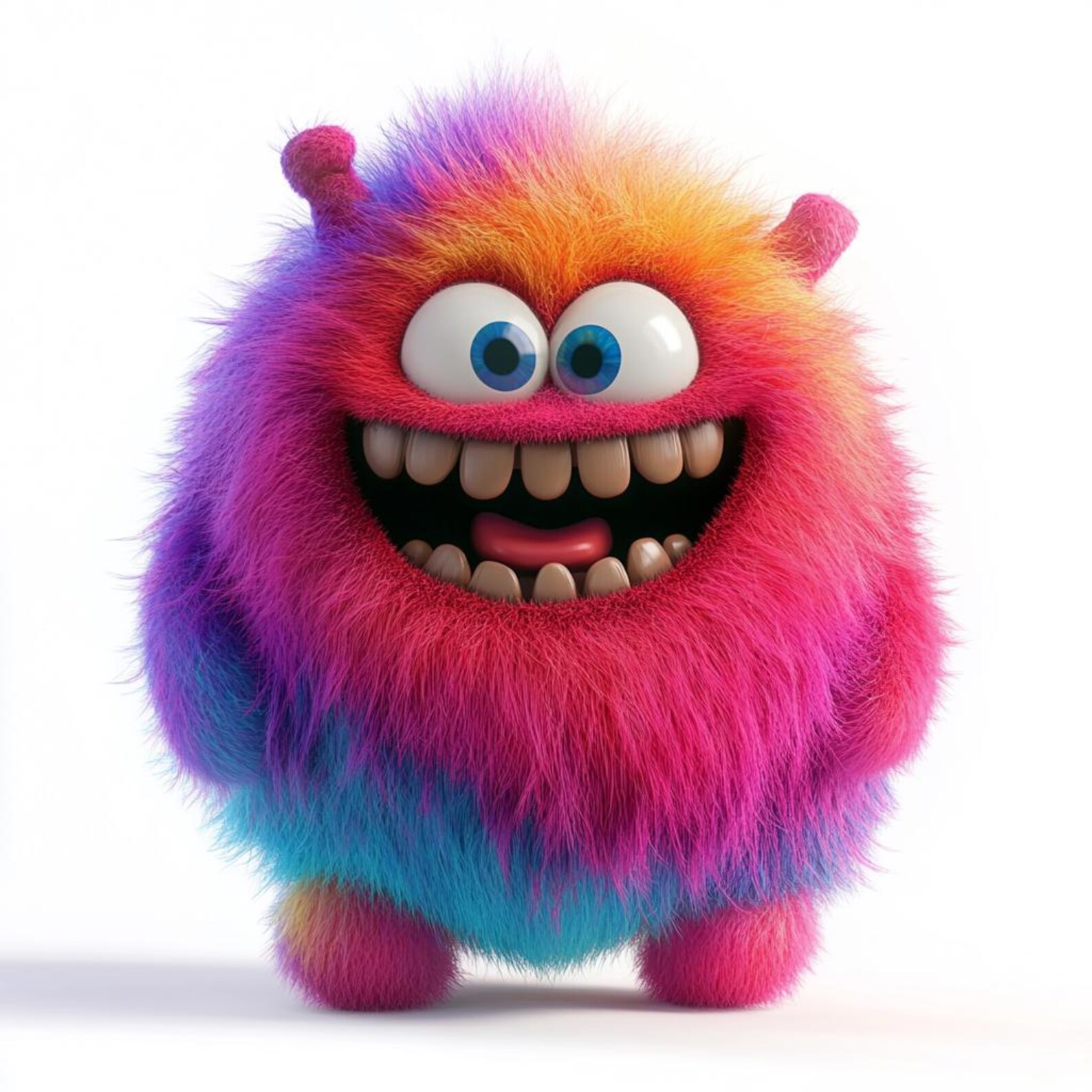 Colorful Watercolor Yeti Clipart: Winter Holiday Designs (instant ...