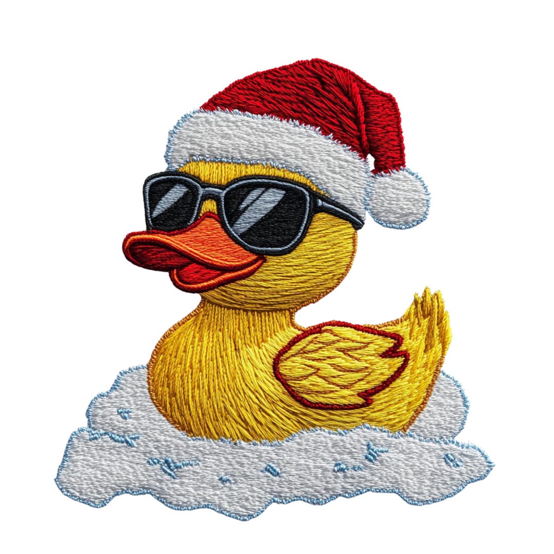 10 Christmas Ducks Clipart, PNG,JPJ, Santa and Elf Duck Digital ...