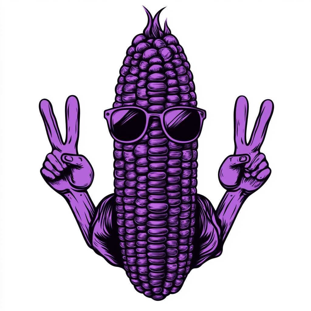 9 Cute Corn Clipart, Vibrant Corn Graphics, Harvest Printables ...