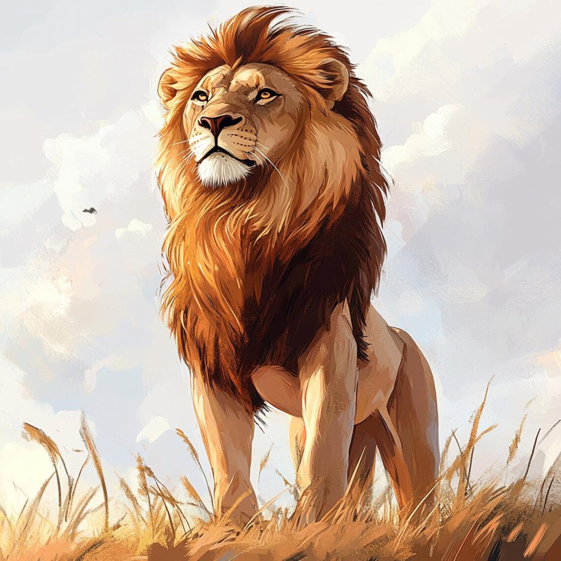 8 Lion Clipart, Watercolor Lion, Printable Watercolor Clipart,png,jpj ...