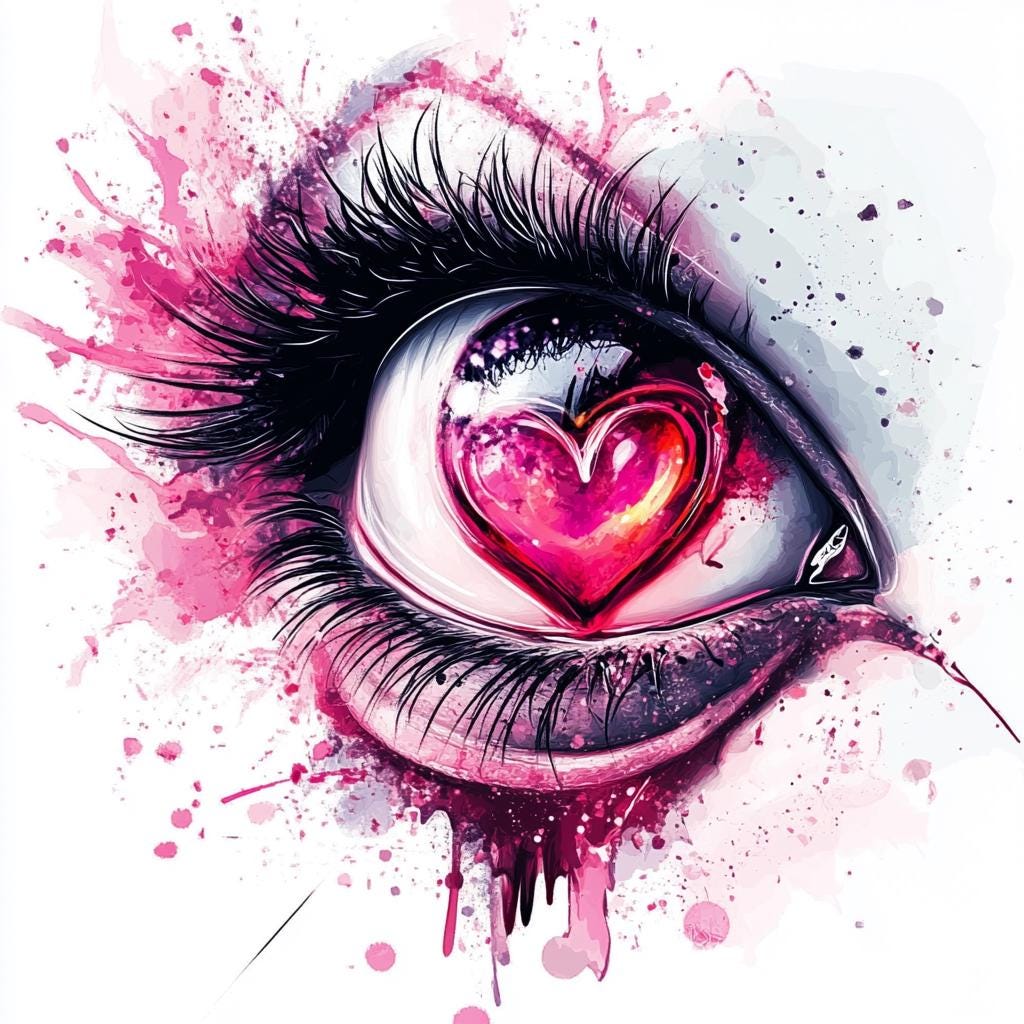 Eyes Clipart: Expressive Eye Illustrations (digital Prints) - Etsy