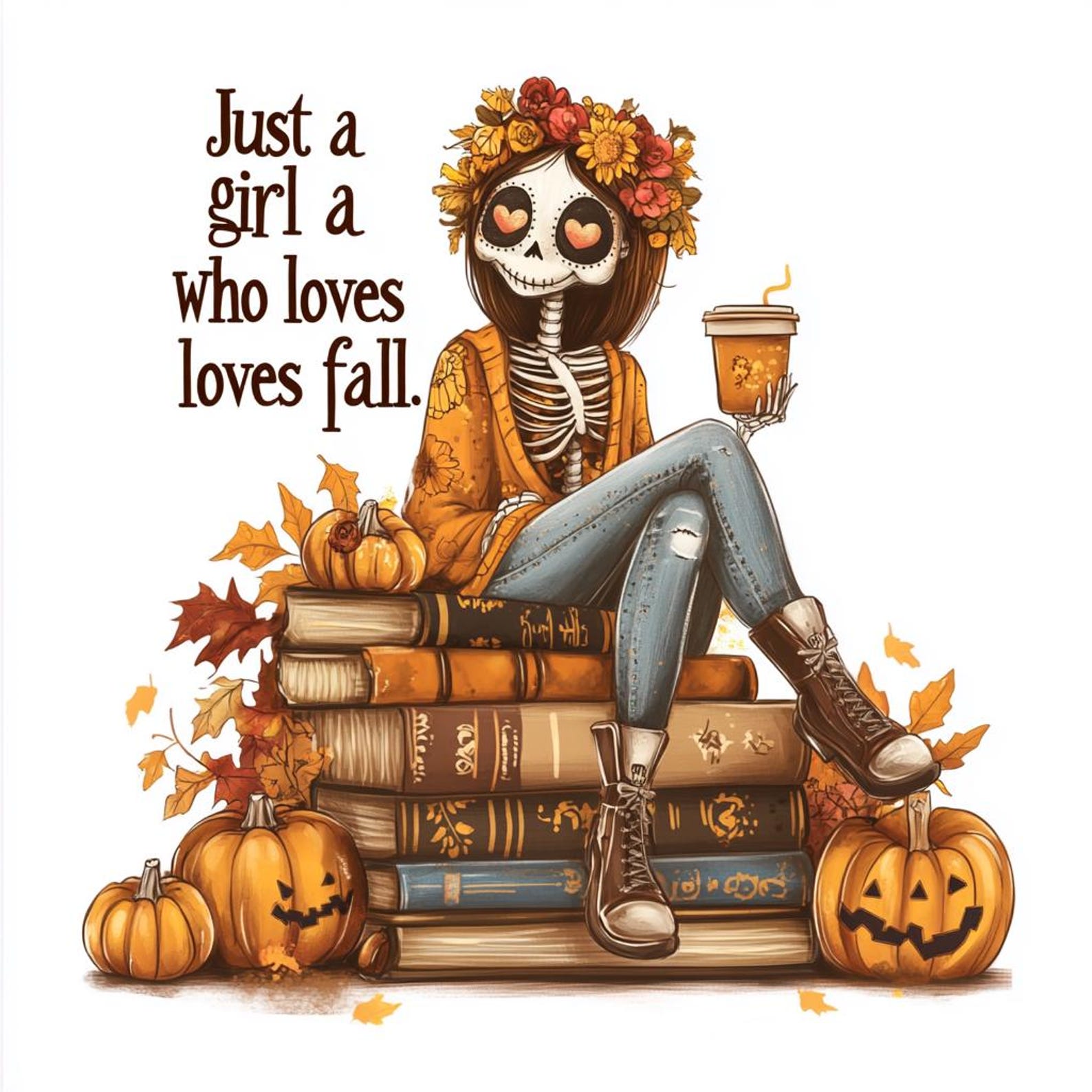 12 Witches Skeletons Design, Halloween Witch Skeleton Clipart, Spooky ...