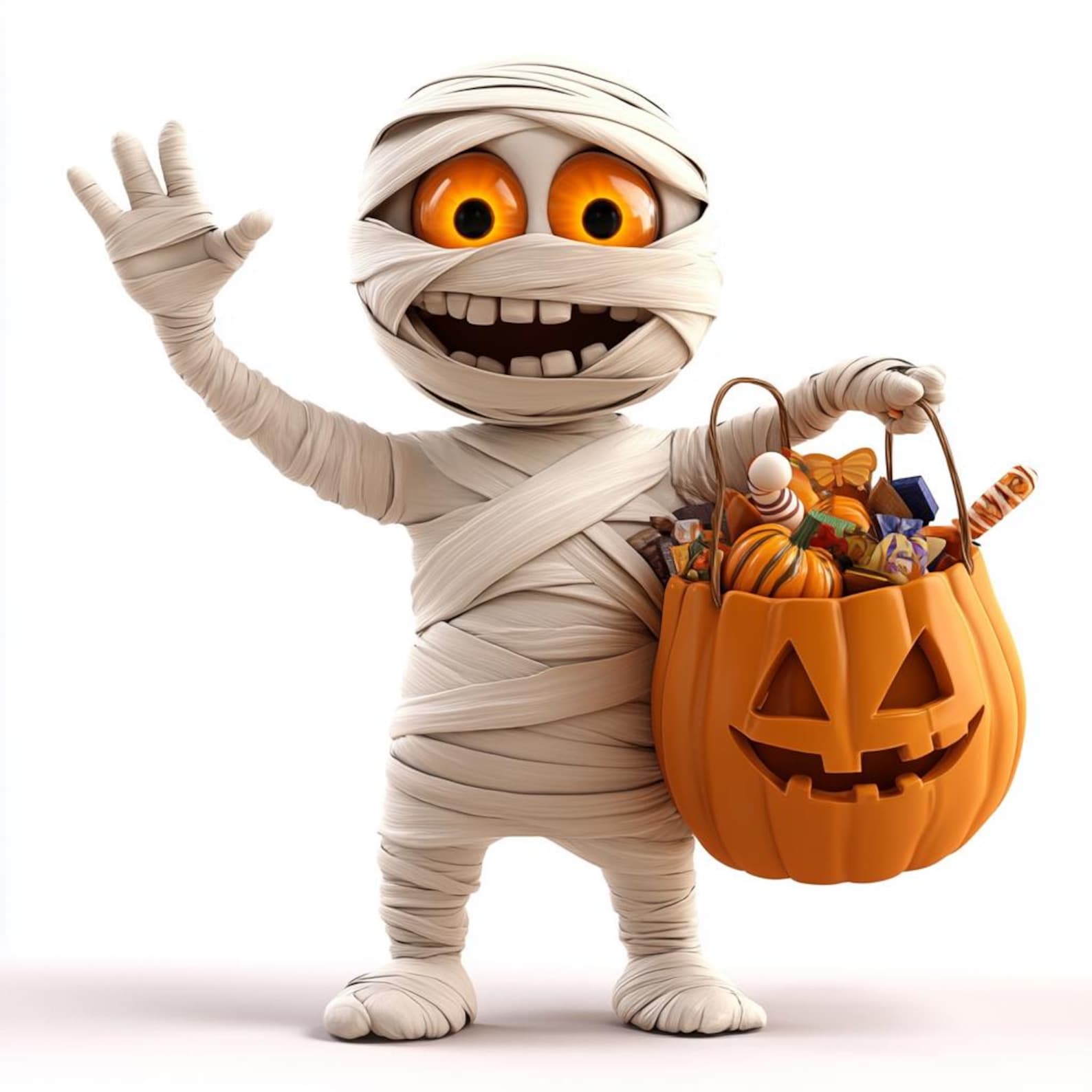 8 Cute Mummy Clipart, Mummy Pumpkin Clipart, Halloween Image ...