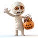 8 Cute Mummy Clipart, Mummy Pumpkin Clipart, Halloween Image ...