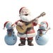 Singing Santa Claus Watercolor Clipart: Christmas Carol PNG (commercial ...