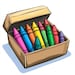 Colorful Crayon Clipart Set: Rainbow Crayon Illustrations (PNG, JPG) - Etsy