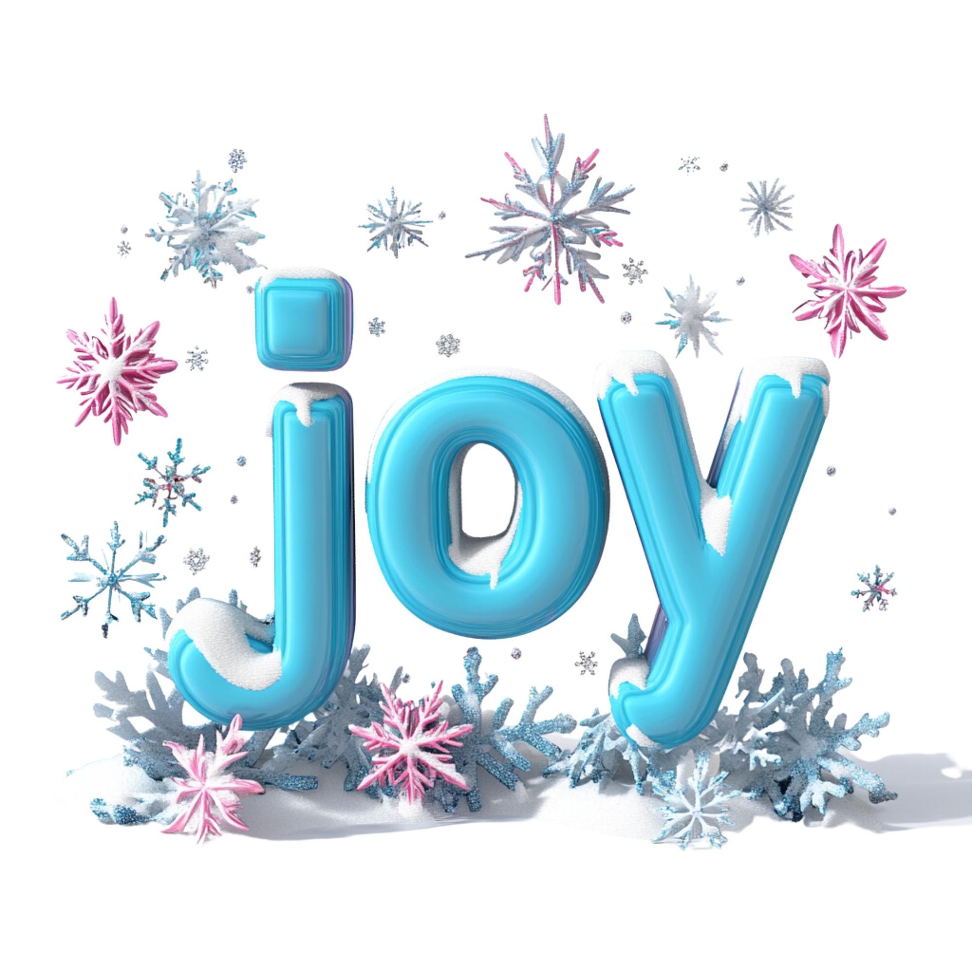 Christmas Joy Clipart: Festive Holiday Designs (PNG, JPG Digital ...
