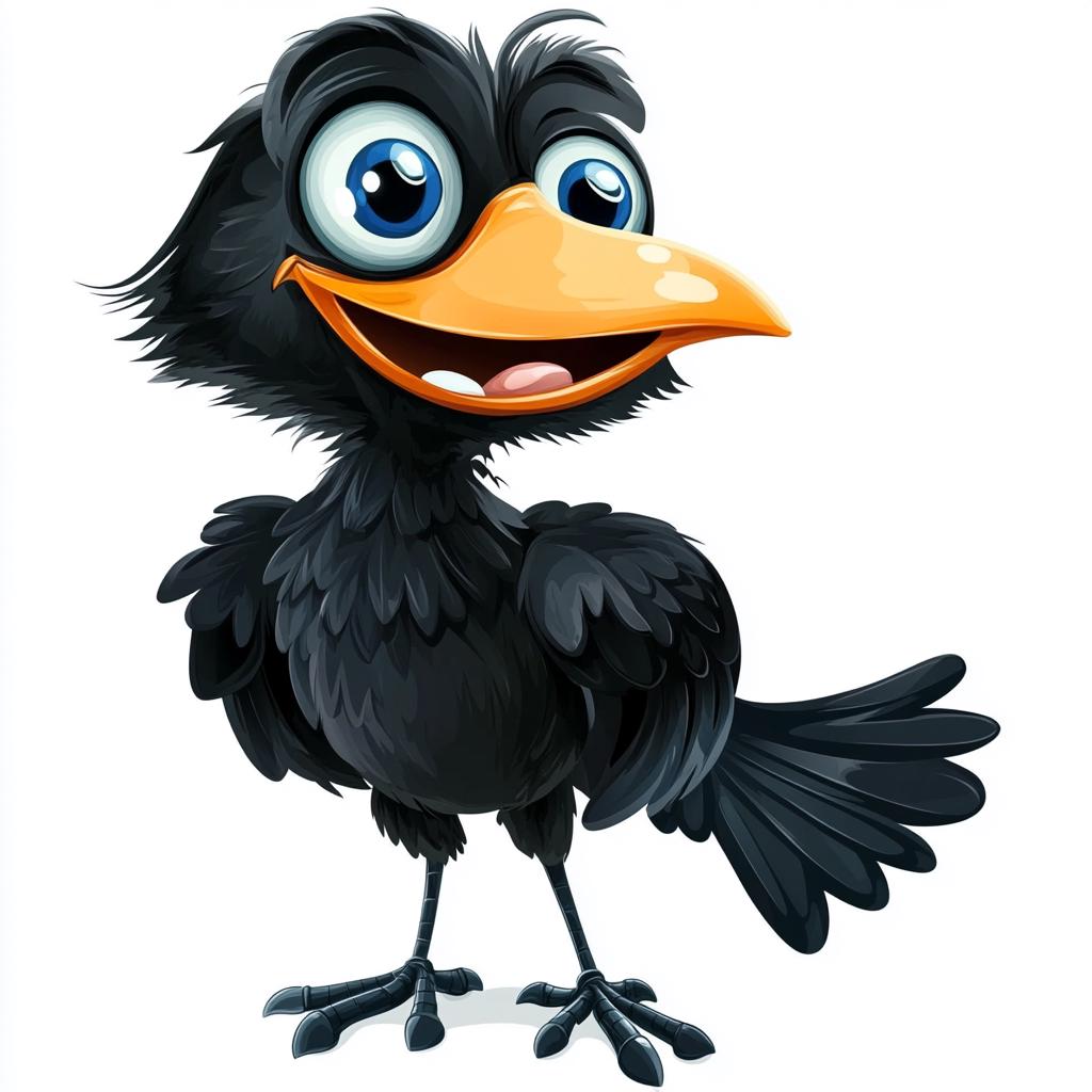 8 Cute Crow Wall Art, Crow Photo, Printable Wall Art,high Quality JPG ...