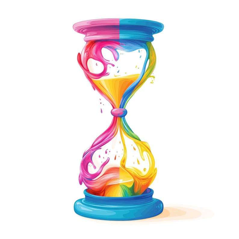 Hourglass Clipart Bundle: Magical Sand Timers (digital Download) - Etsy