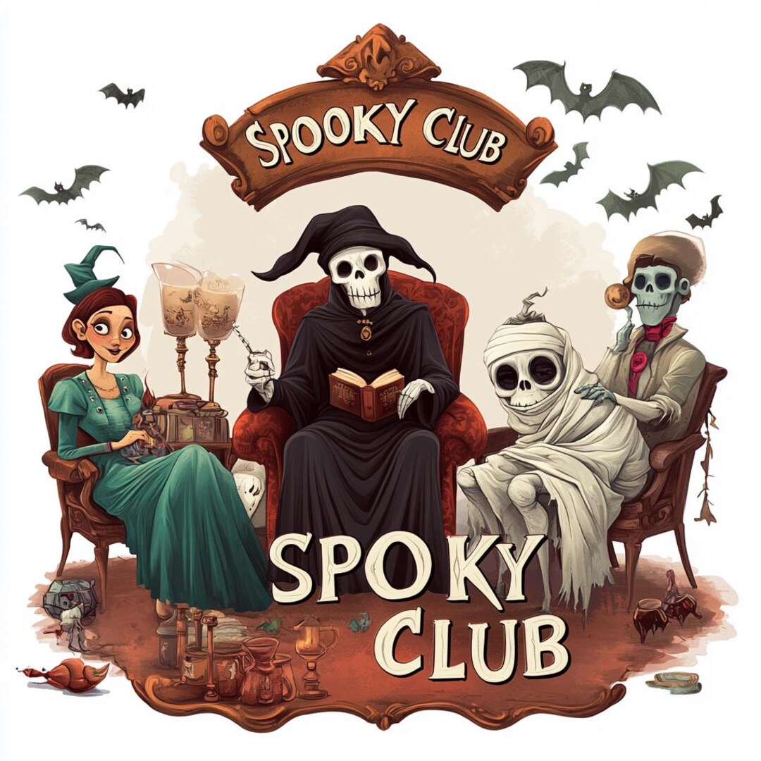 8 Spooky Halloween Clipart, Pumpkin Clipart,png,jpj, Cute Ghost Clipat ...