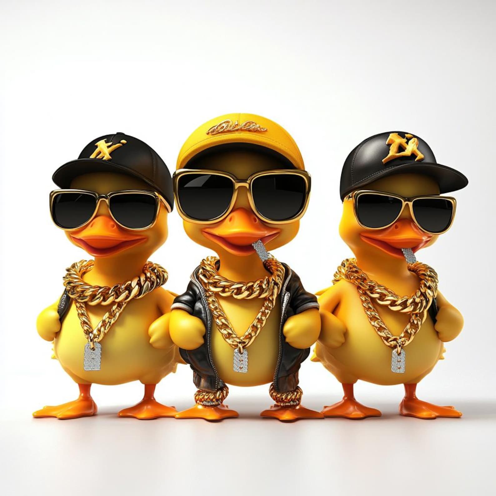 8 Cool Duck Clipart Bundle, Cute Duck Clipart, Duck PNG,JPJ, Spring ...