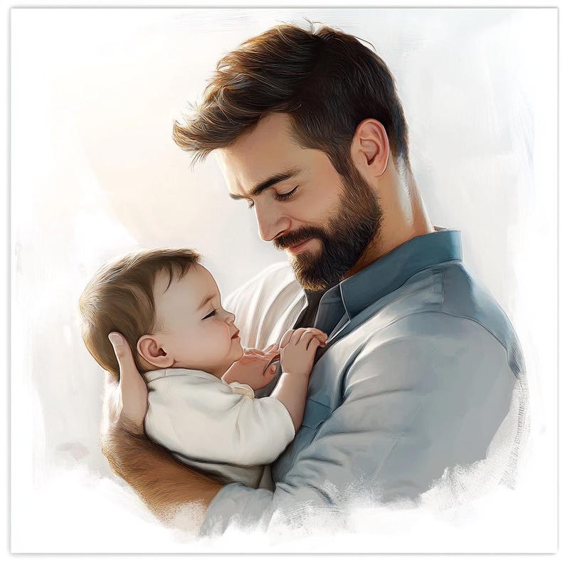 5 imágenes prediseñadas de amor de papá, papá e hijos, padre, hijo e ...