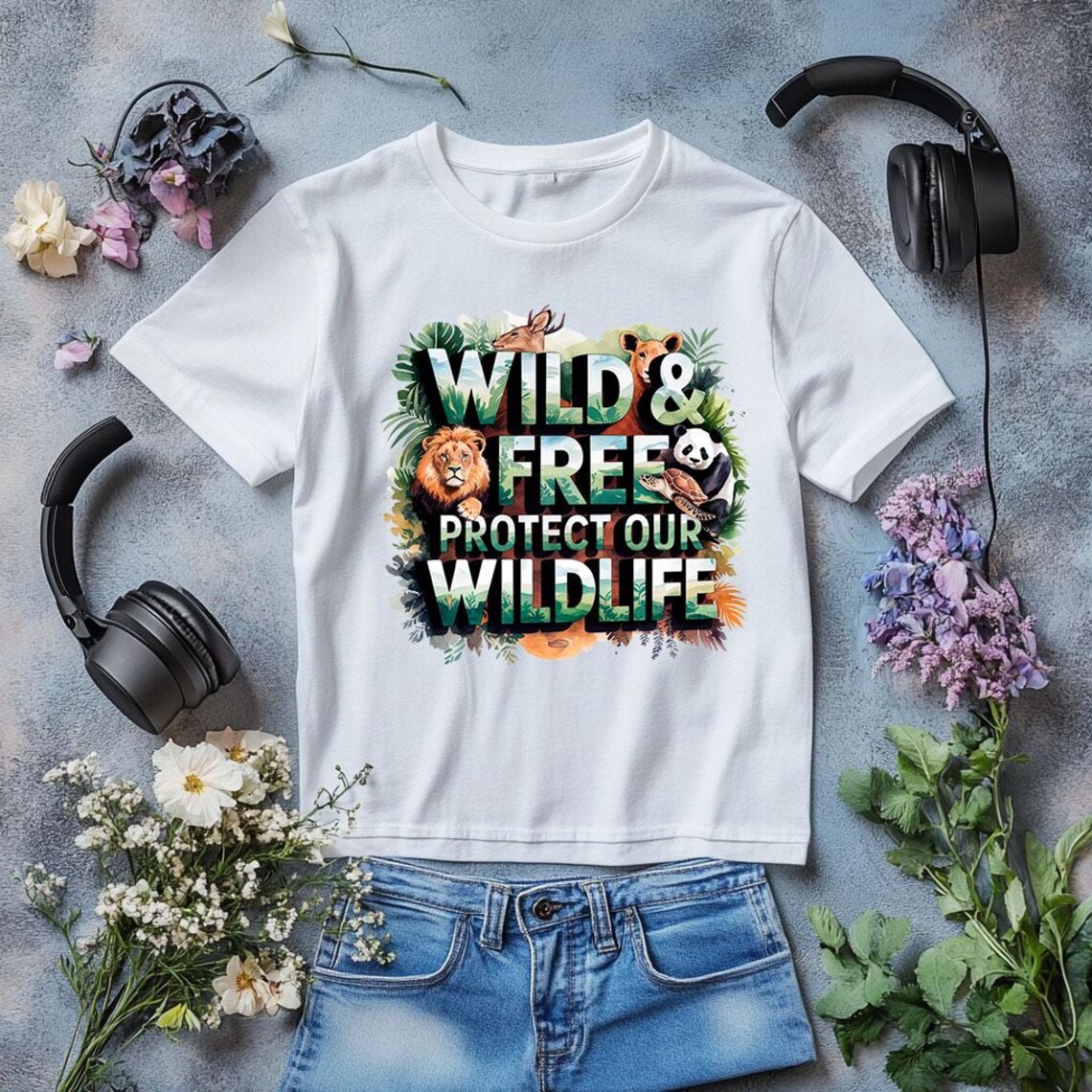 Wildlife Conservation PNG: Wild and Free Animal Design (digital ...