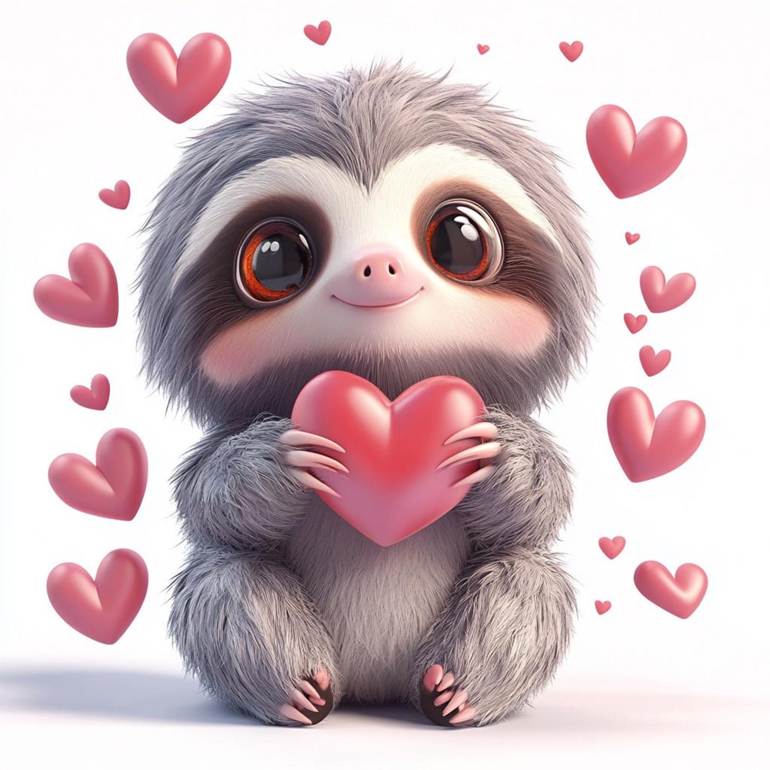10 Cute Sloth Clipart, Watercolor Sloth Nursery,png,jpj, Spring ...