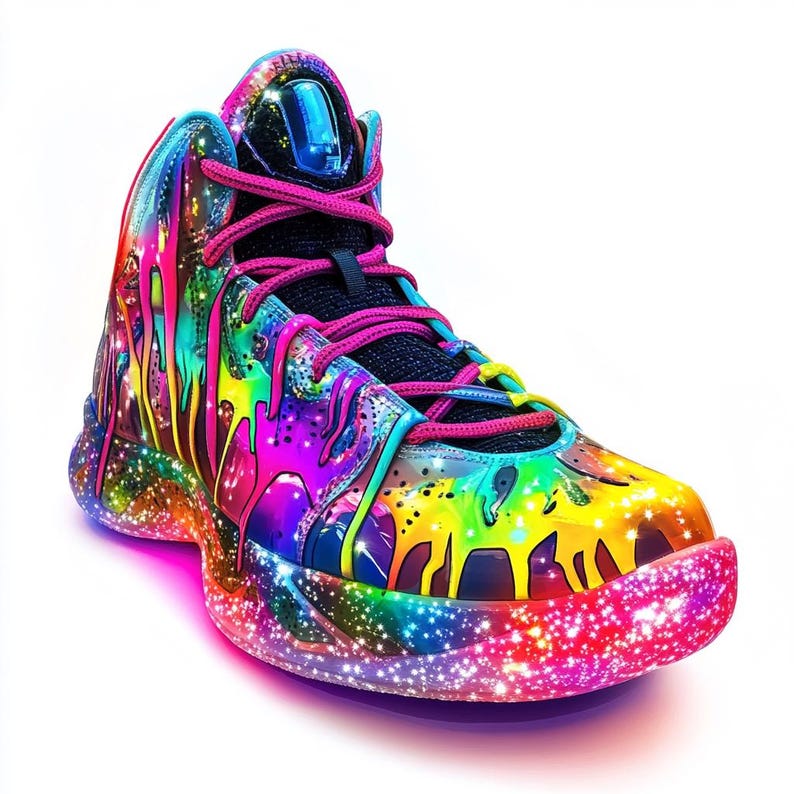 Watercolor Sneaker Clipart: Sports & Fashion PNG Bundle (digital File ...