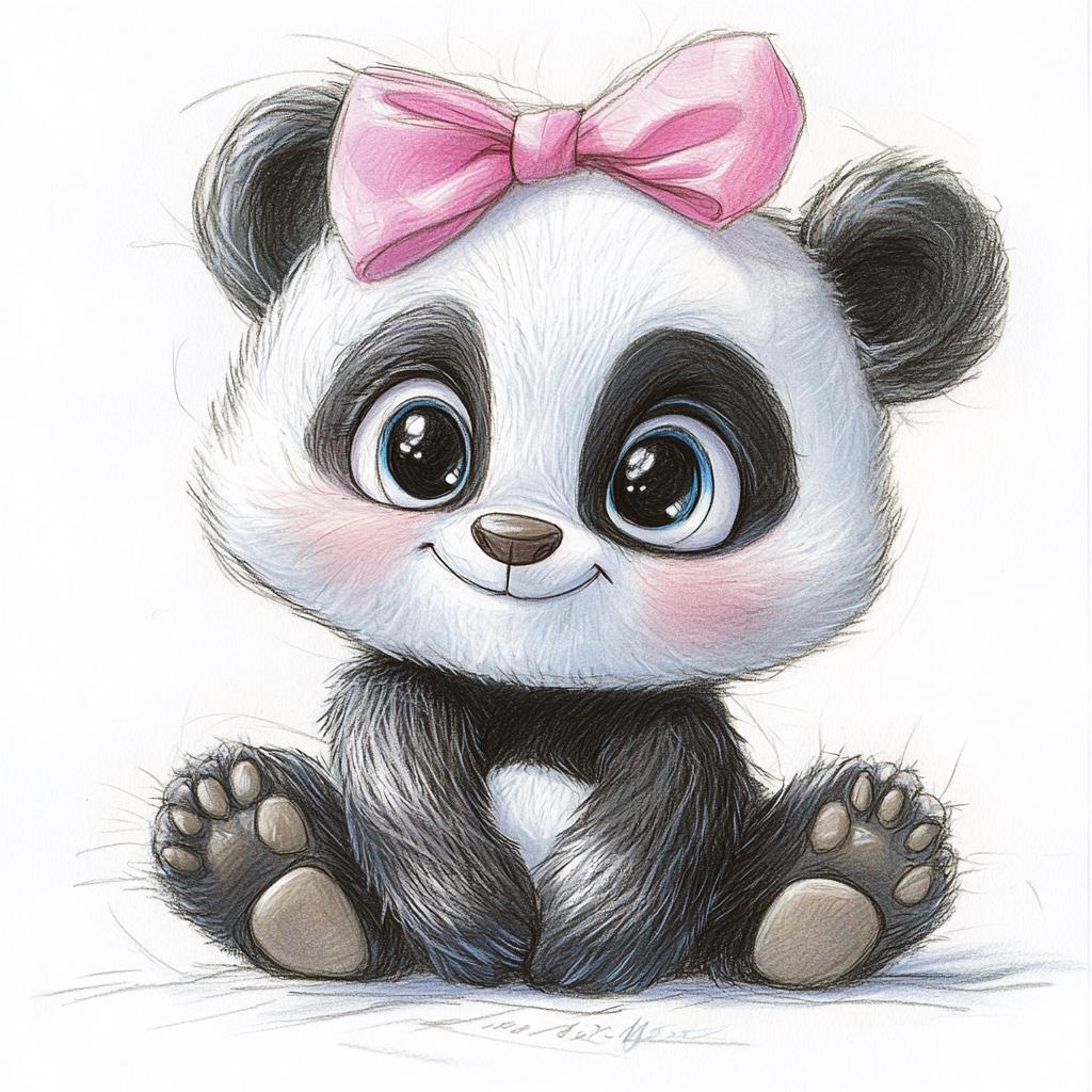 7 Cute Watercolor Pandas Clipart Cute Panda, Panda Clipart and ...