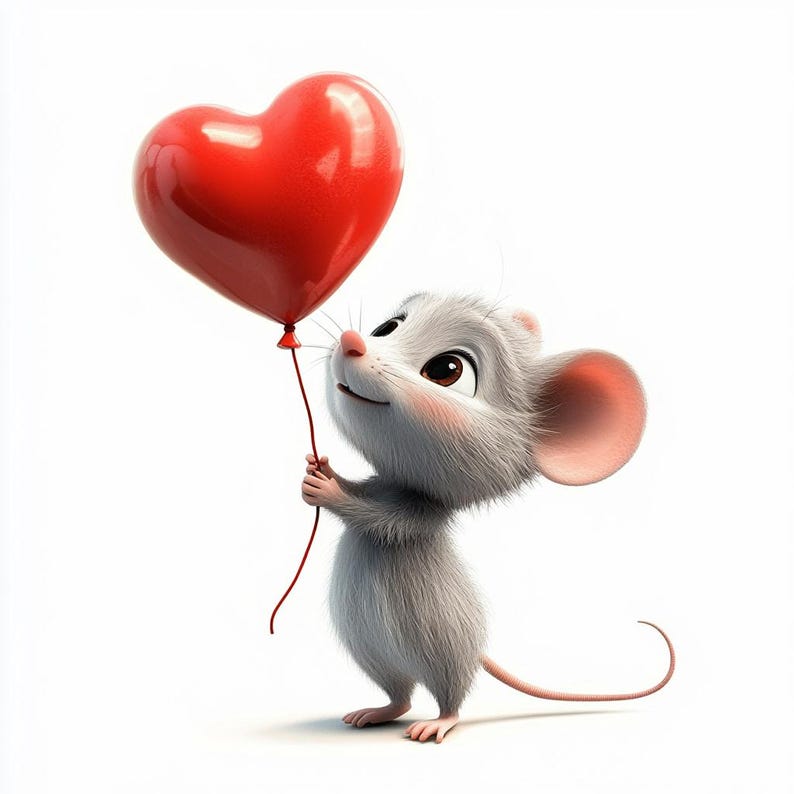 8 Funny Mouse Animals Clipart, Mouse Png,jpj Bundle Watercolor, Safari ...