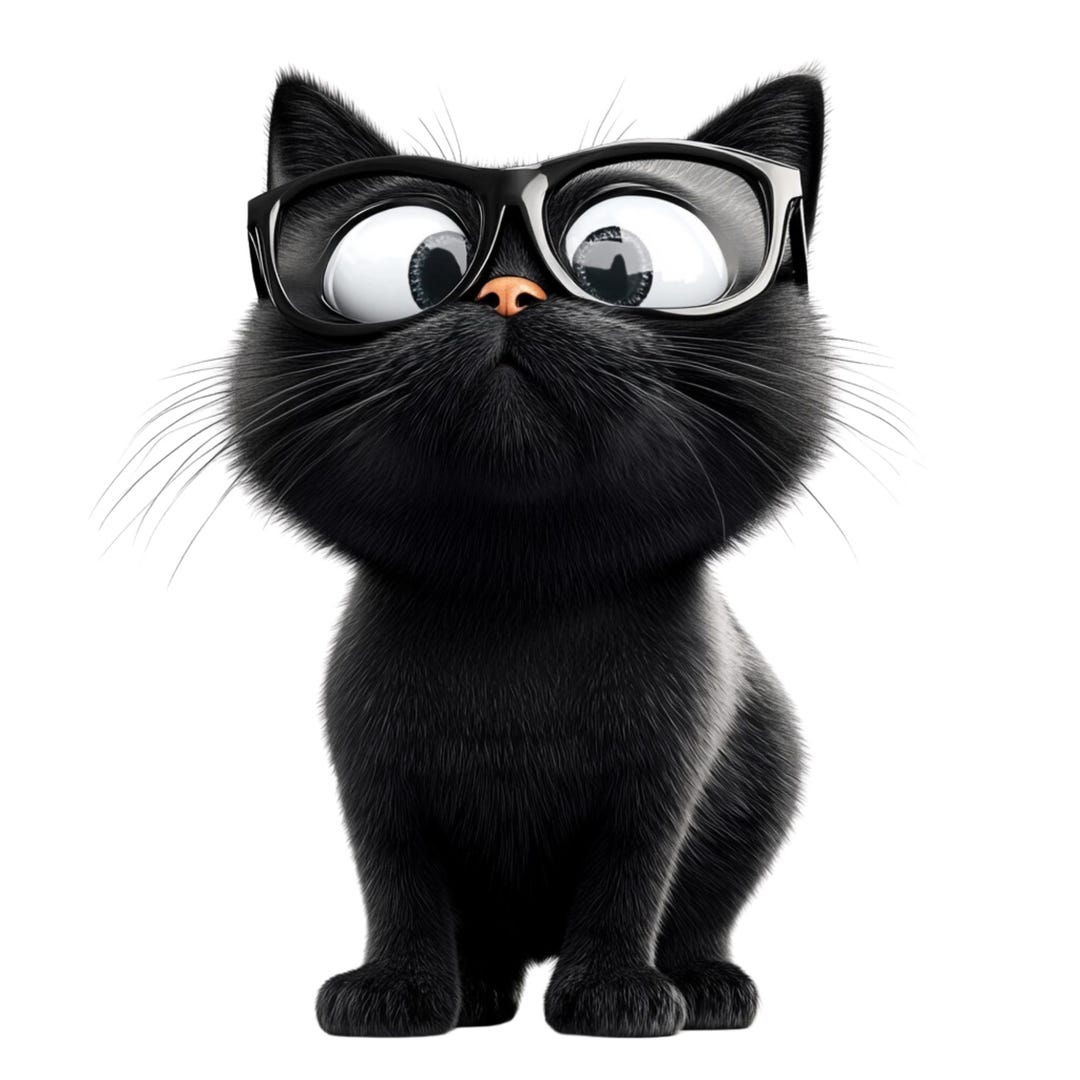 10 Funny Cat Clipart, Funny Cat Clipart, Cat Cartoon PNG,JPJ ...