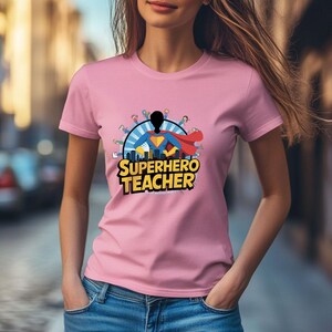 Superhero Teacher PNG: Funny School Clipart (digital Download) - Etsy