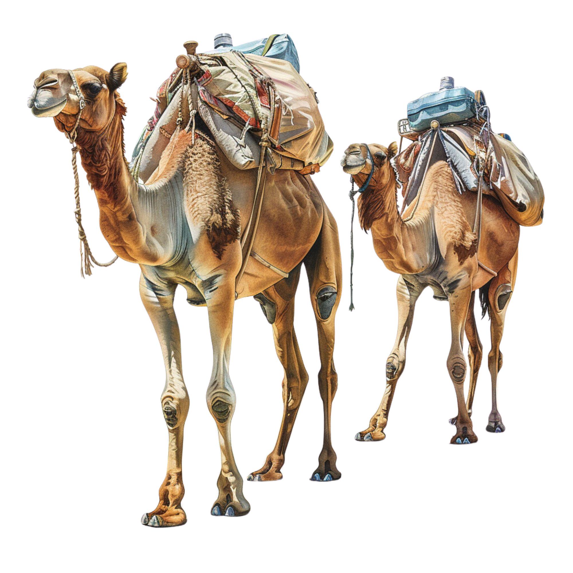 Watercolor Camel Clipart: Summer Animal Art (digital Download) - Etsy