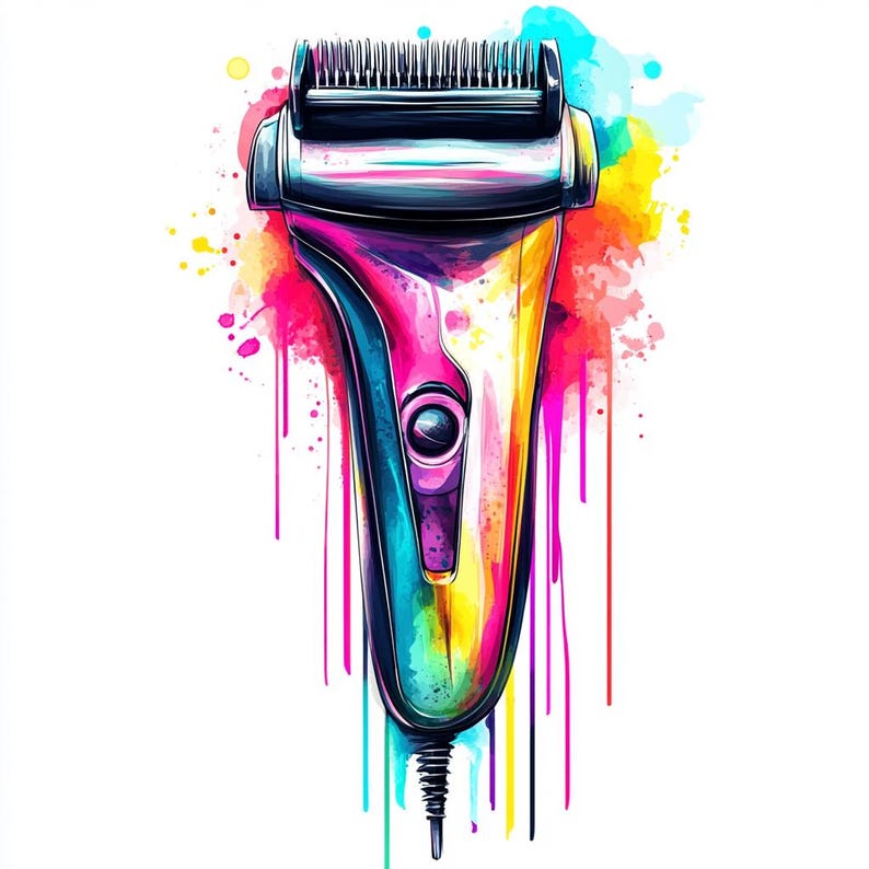 8 Saloon Instruments Clipart, Hair Stylist Tools PNG,JPJ Salon ...