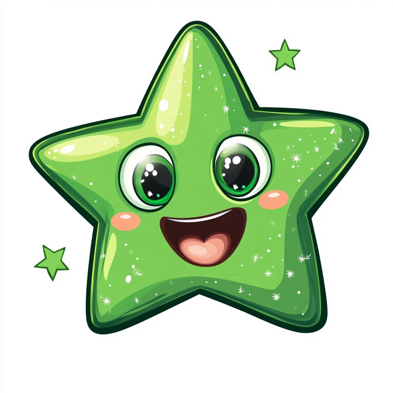 9 Cute Little Star Clipart Bundle -high Quality Jpg,png-digital ...