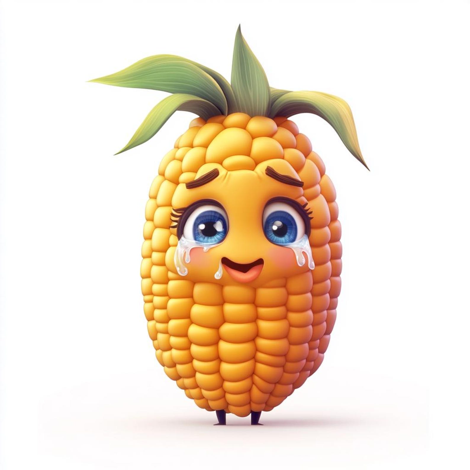 7 Cute Corn Clipart, Png,jpj, Digital Download, Corn Clipart, Vegetable ...