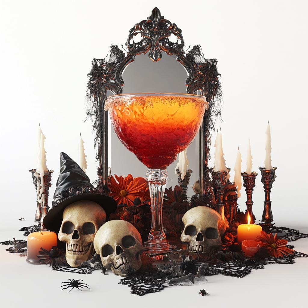 Halloween Cocktail Clipart, 8 Png,jpjs, Cocktails Clip Art, Creepy ...
