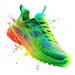 Watercolor Sneaker Clipart: Sports & Fashion PNG Bundle (digital File ...