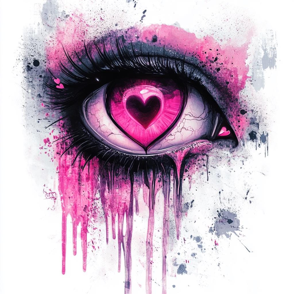 Eyes Clipart: Expressive Eye Illustrations (digital Prints) - Etsy
