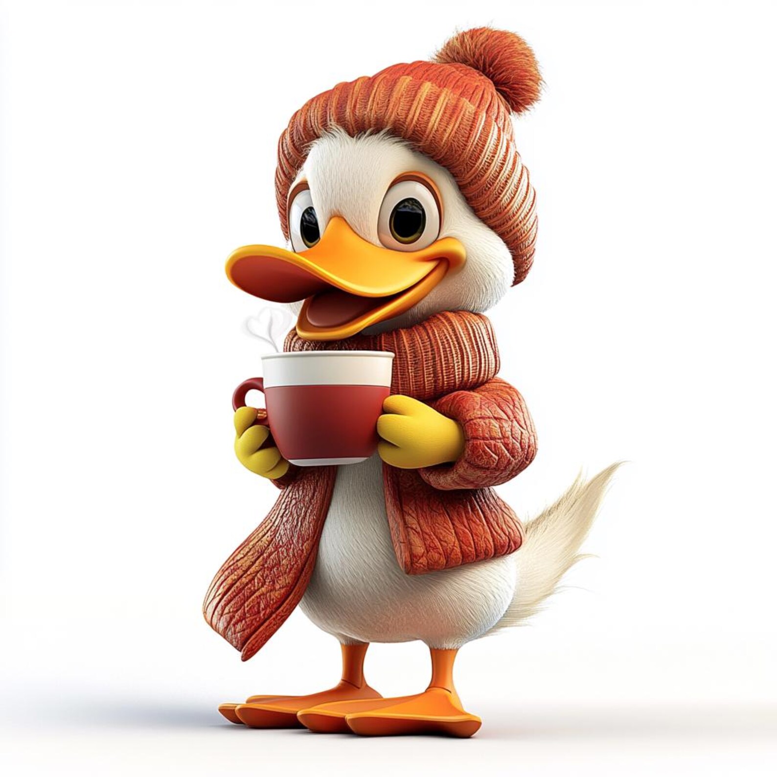 8 Duck Clipart Bundle, Duck PNG,JPJ Cartoon Duck, Watercolor Clipart ...
