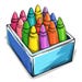Colorful Crayon Clipart Set: Rainbow Crayon Illustrations (PNG, JPG) - Etsy