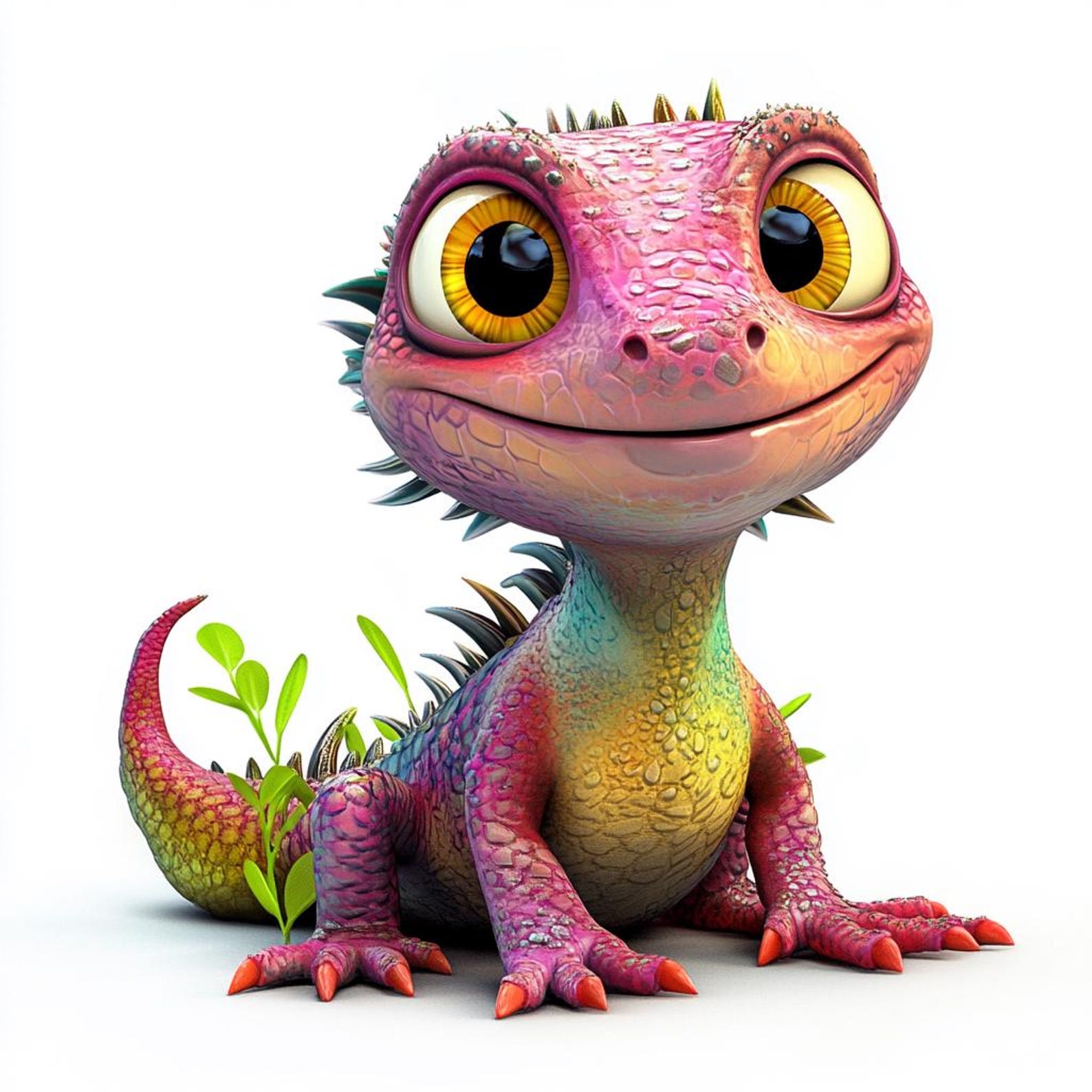 8 Cute Lizard Clipart, Reptiles Images, Watercolor Clip Art, Printable ...