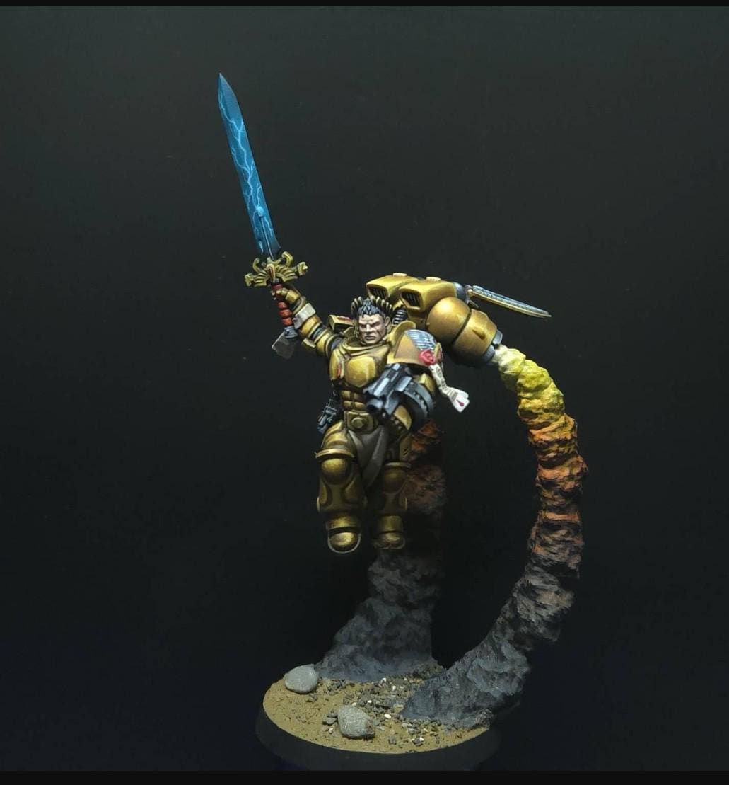 Jump Pack Intercessor Jetpack Smoke Trails Stands Space Marine - Flight ...