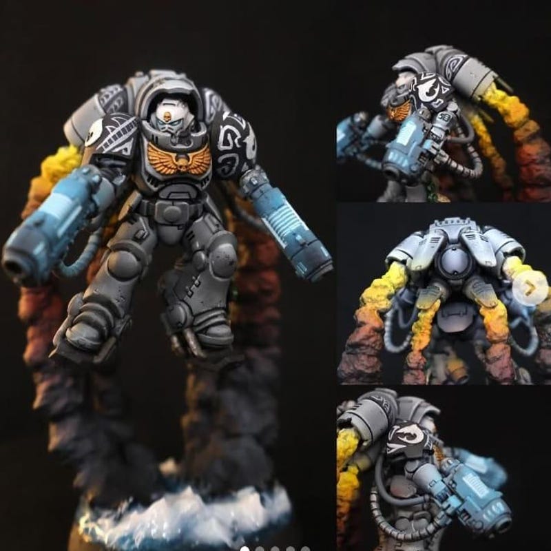 40k Horus Print - Etsy UK