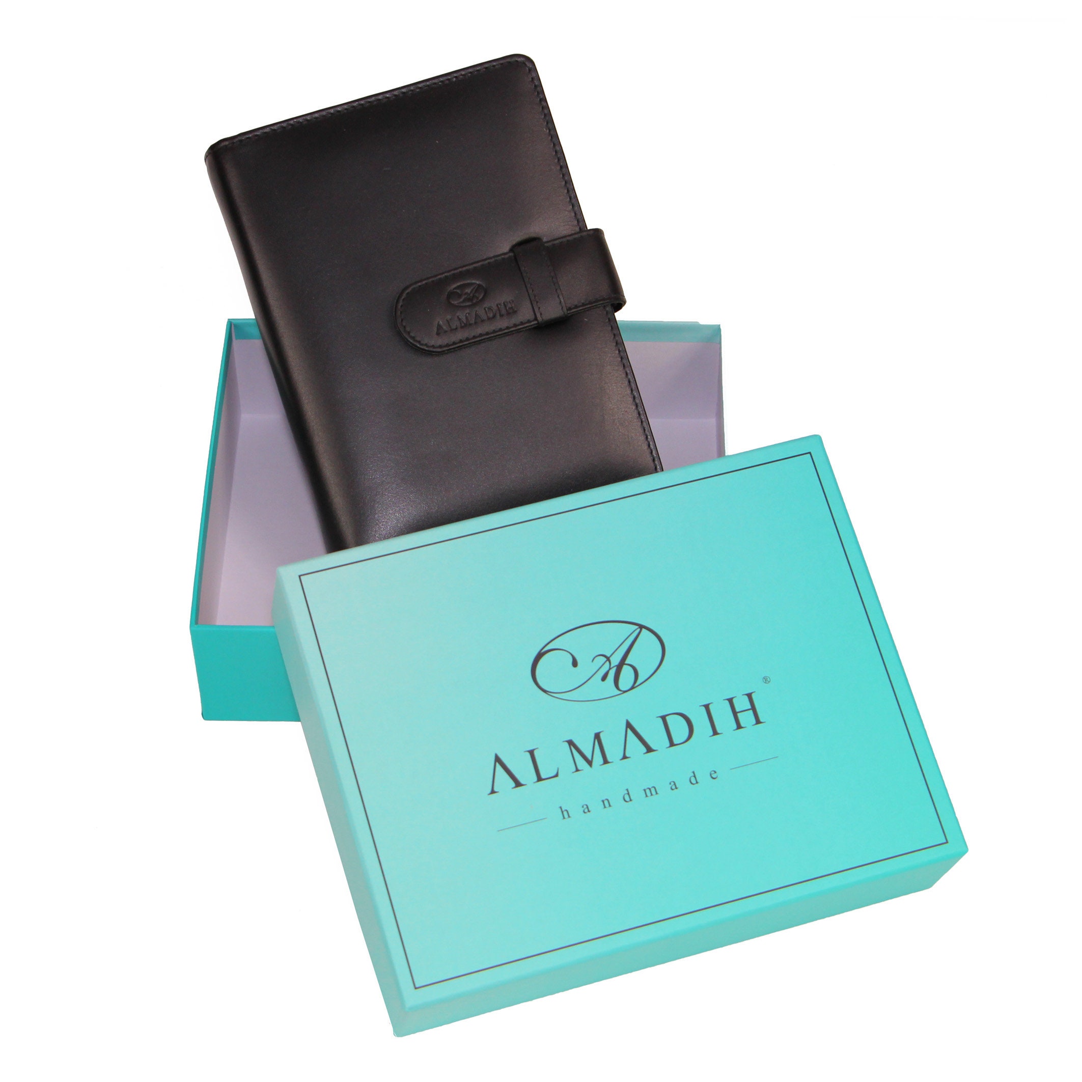 ALMADIH Leather Folder A6 Leather Appointment Planner With - Etsy