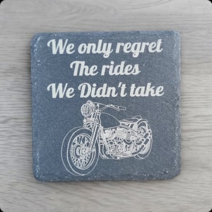 Classic Motorcycle / Motorbike Theme Slate Coasters X 4. - Etsy UK